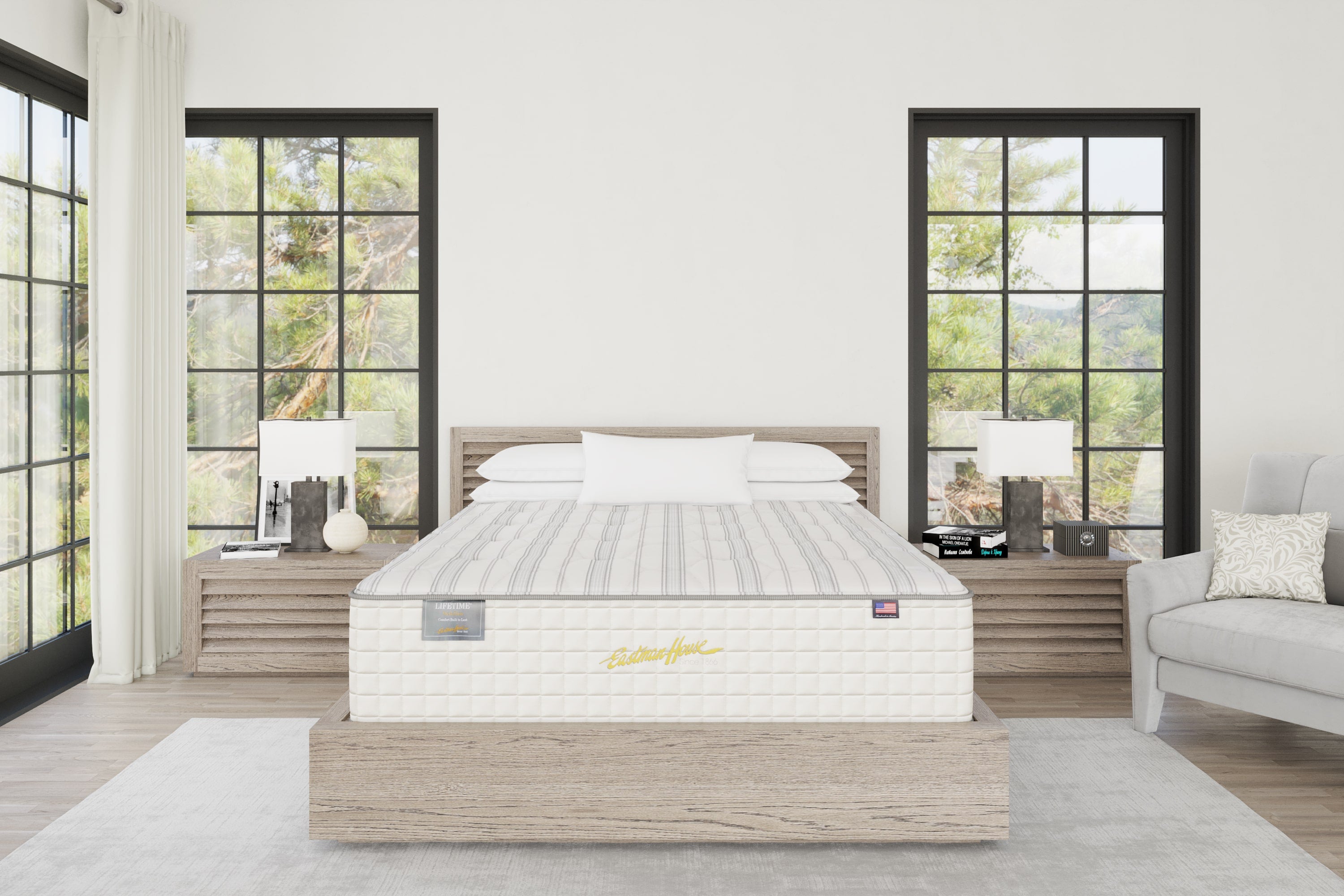 The Medallion Tight Top Firm by Eastman House – Eastman-House Mattress
